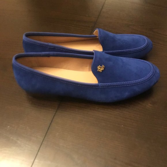 Lauren Ralph Lauren | Shoes | Lauren Ralph Lauren Clair Flats Blue ...